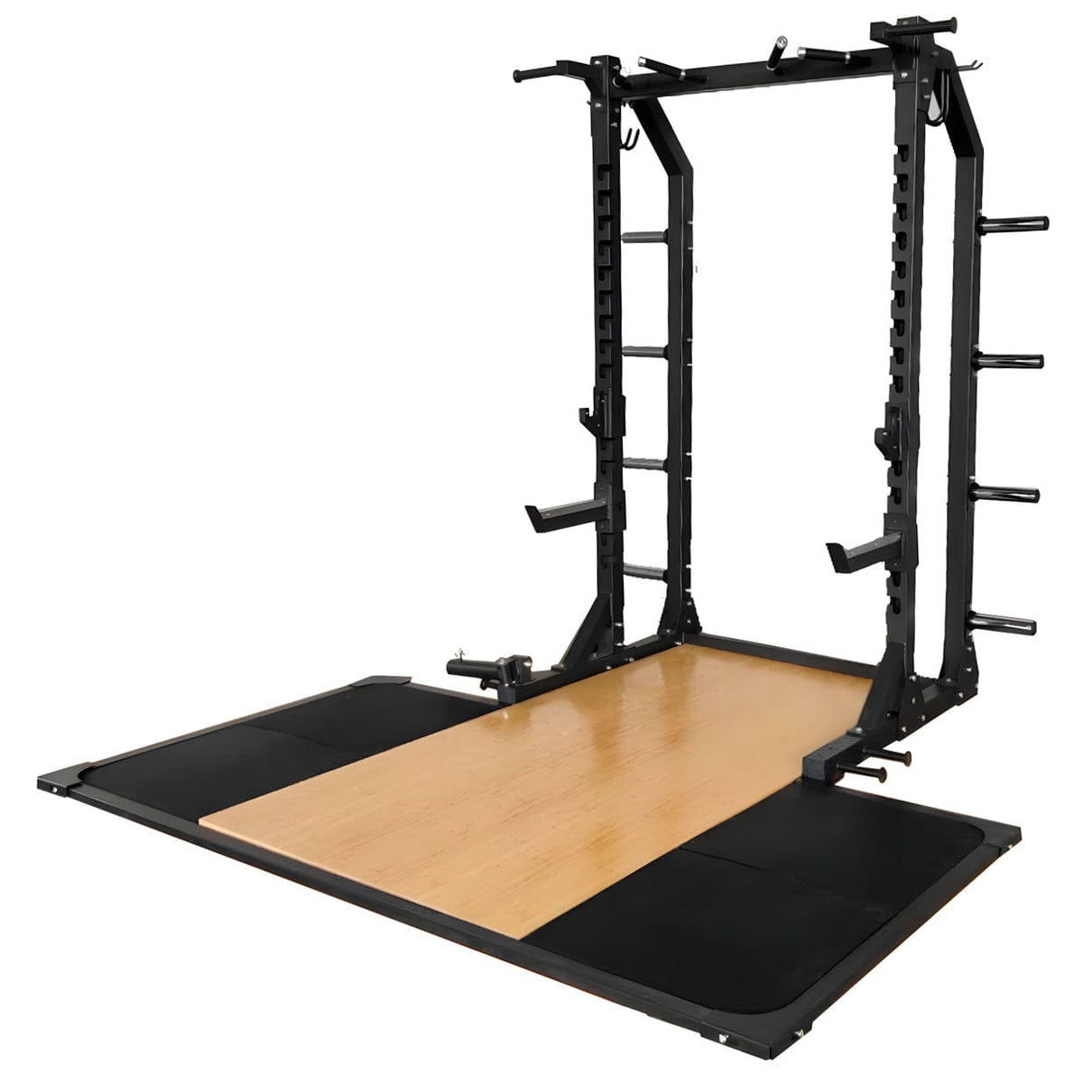 Multifunctional half rack with weightlifting platform kaufen ...